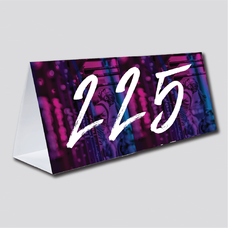 A-Frame Lane Markers for Events | SignsRxUSA