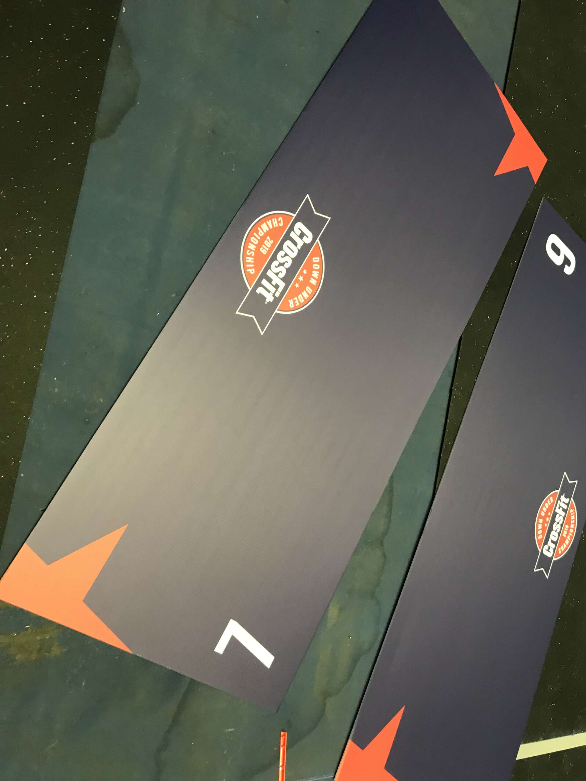 A-Frame Lane Markers for Events | SignsRxUSA