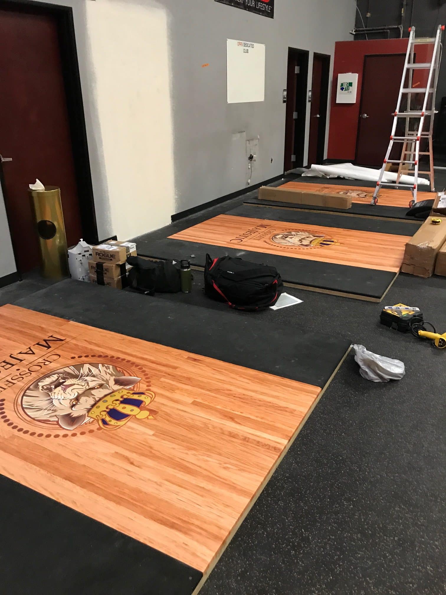 Platform Covers for Gym Equipment | SignsRxUSA