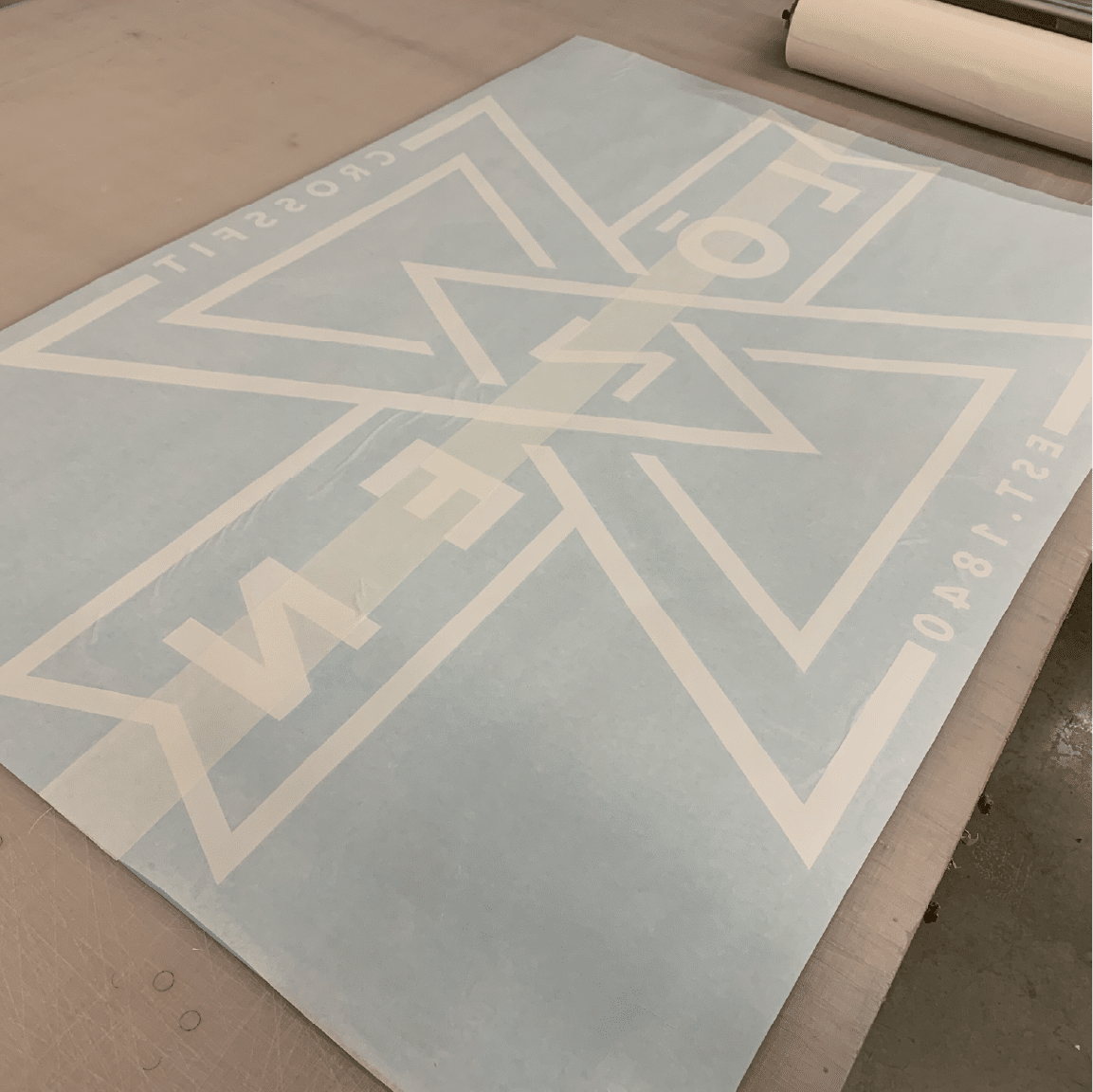 Platform Decals for Gym Branding | SignsRxUSA