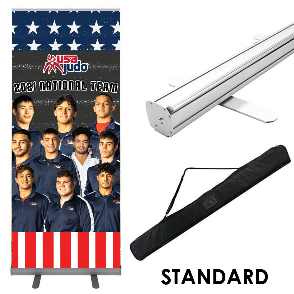 USA Judo Male Team Banner 2021 | SignsRxUSA