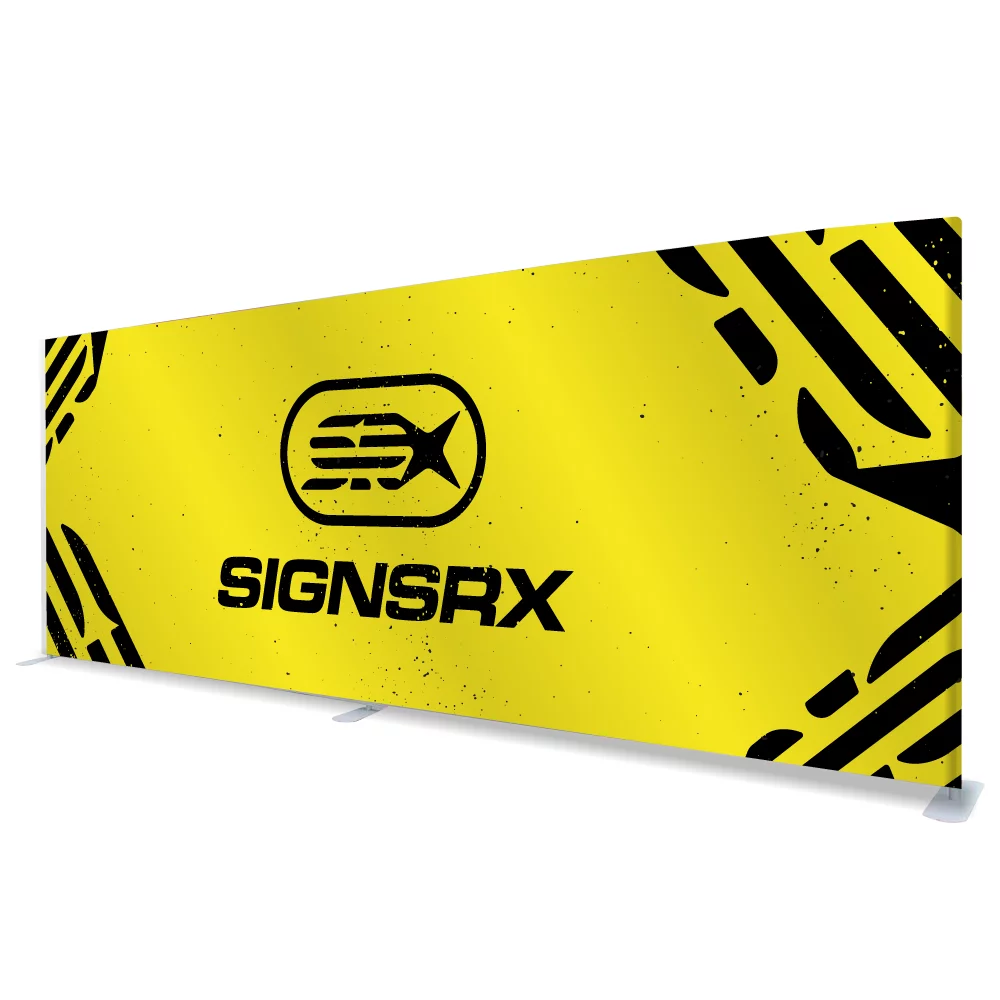20ft Straight Tension Fabric Display - SignsRX