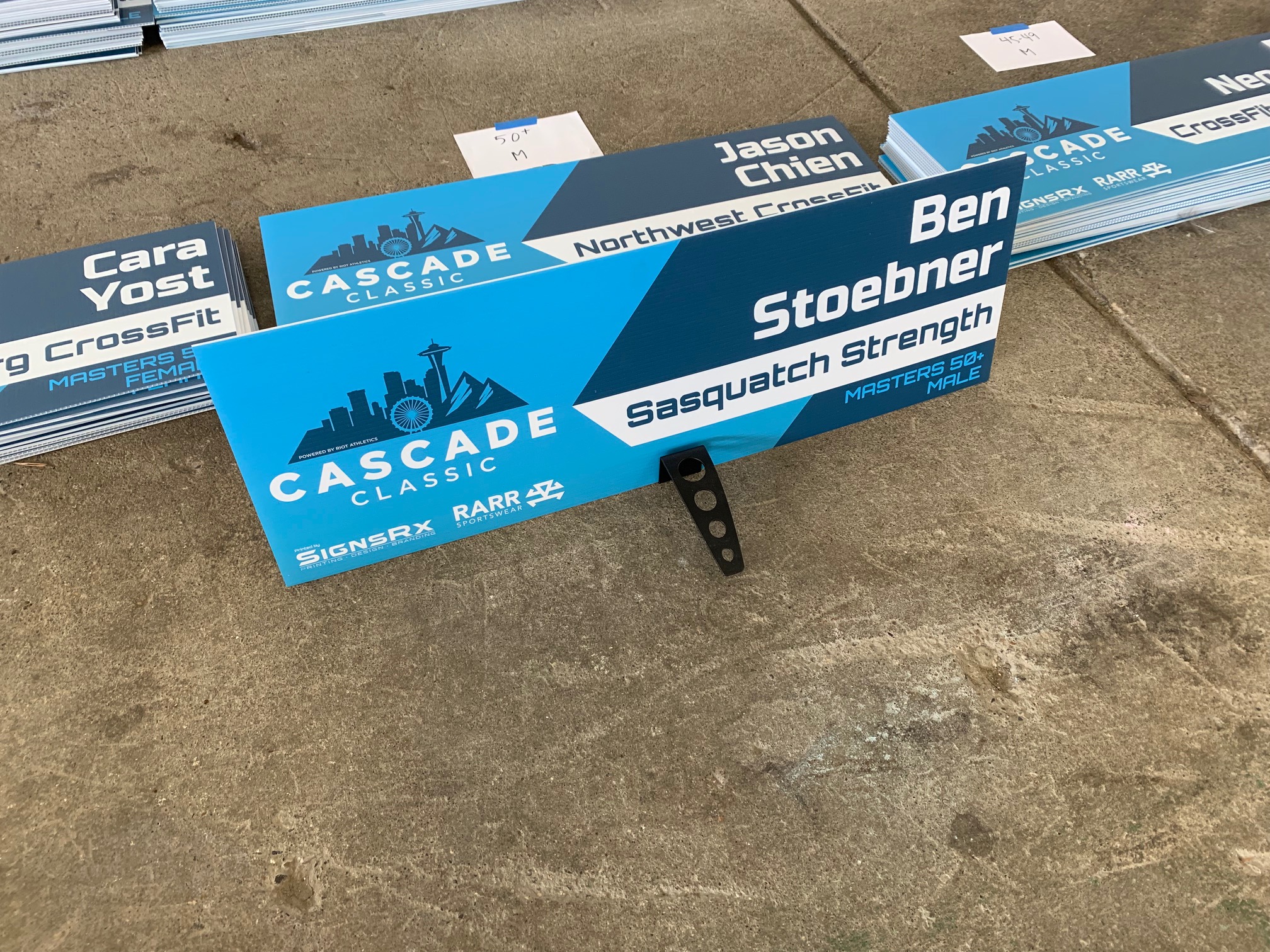 Competition Name Plates - SignsRX