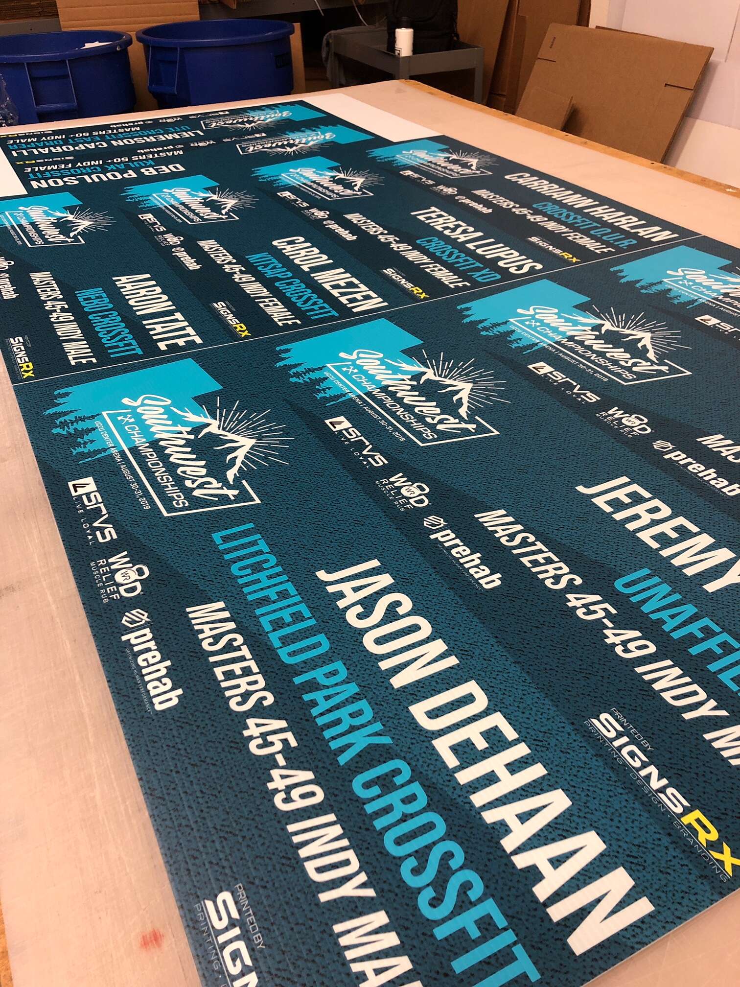 Competition Name Plates - SignsRX