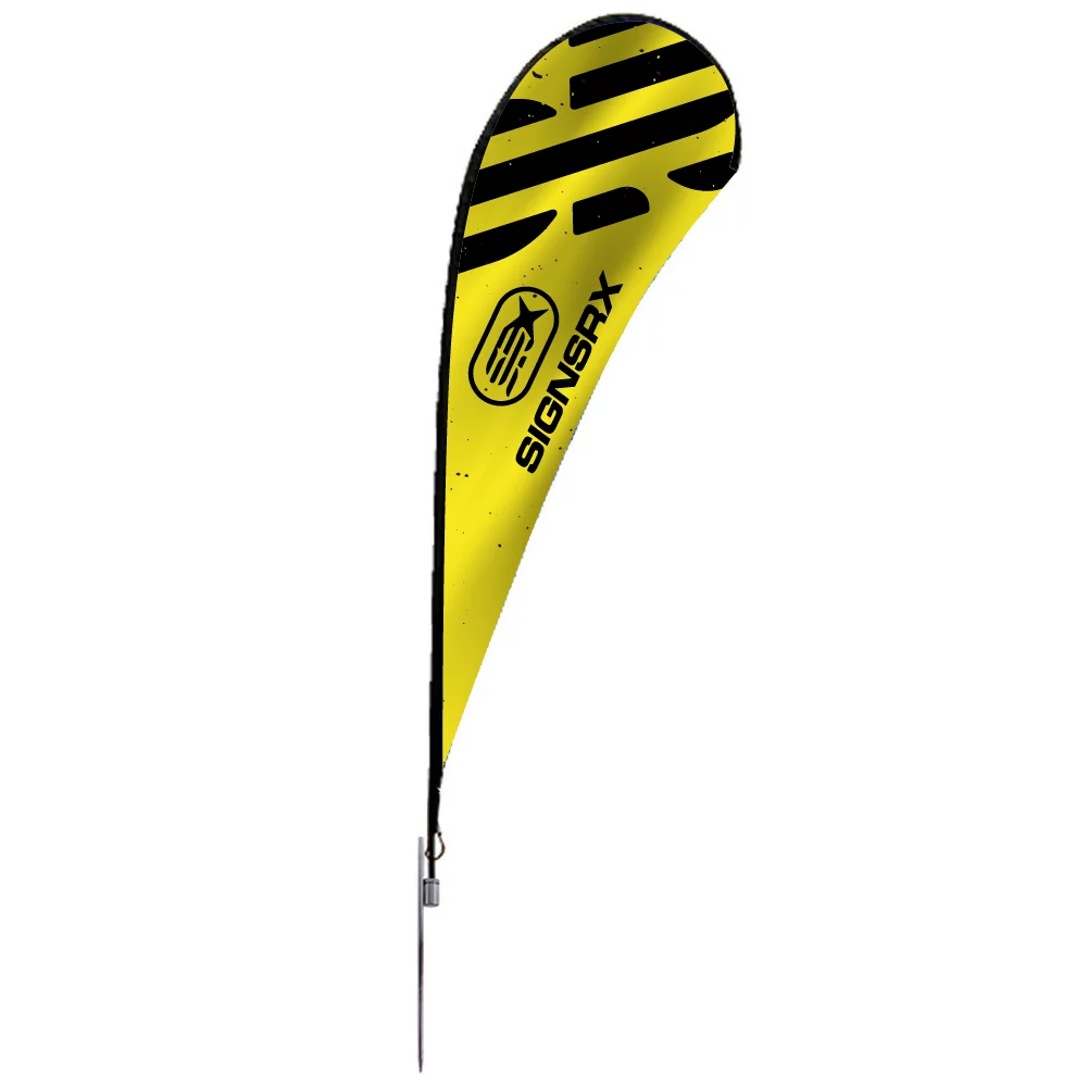 9ft Medium Teardrop Flag - SignsRX