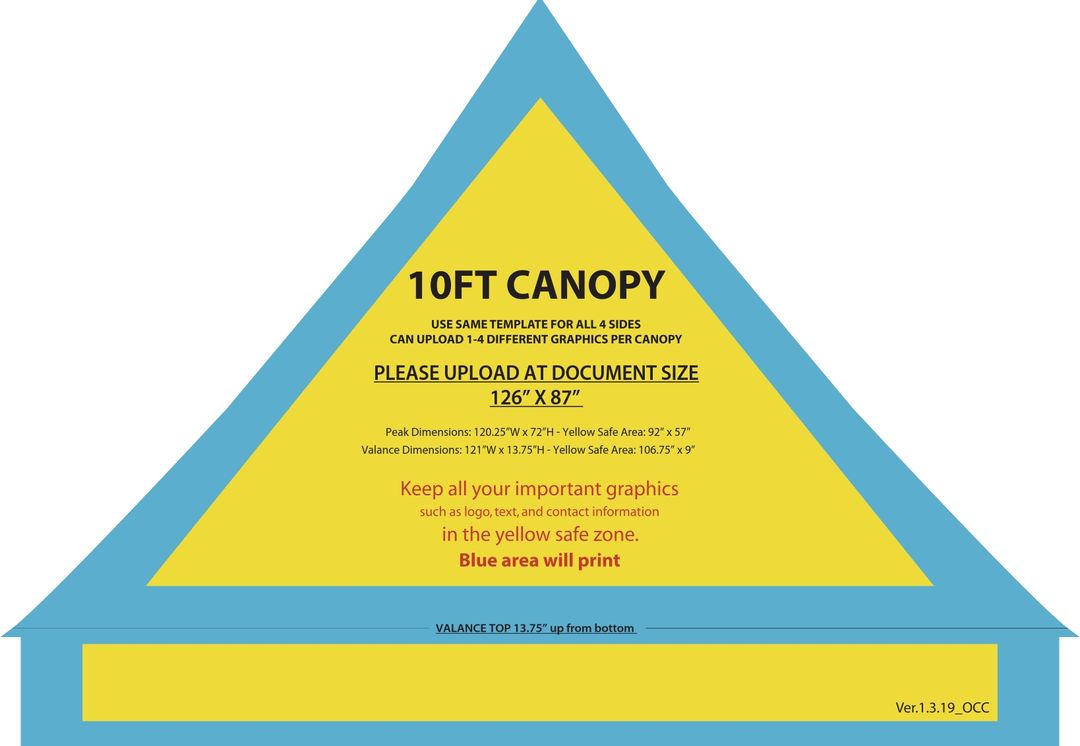 10ft Canopy Tent - SignsRX