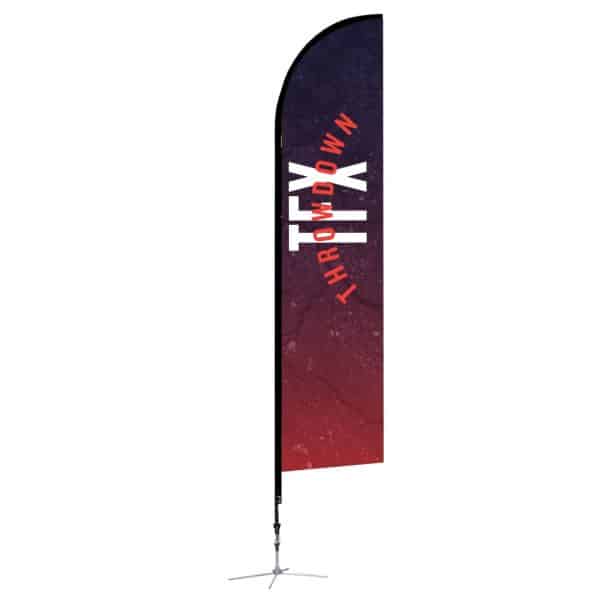 14ft Large Feather Angled Flag | SignsRxUSA
