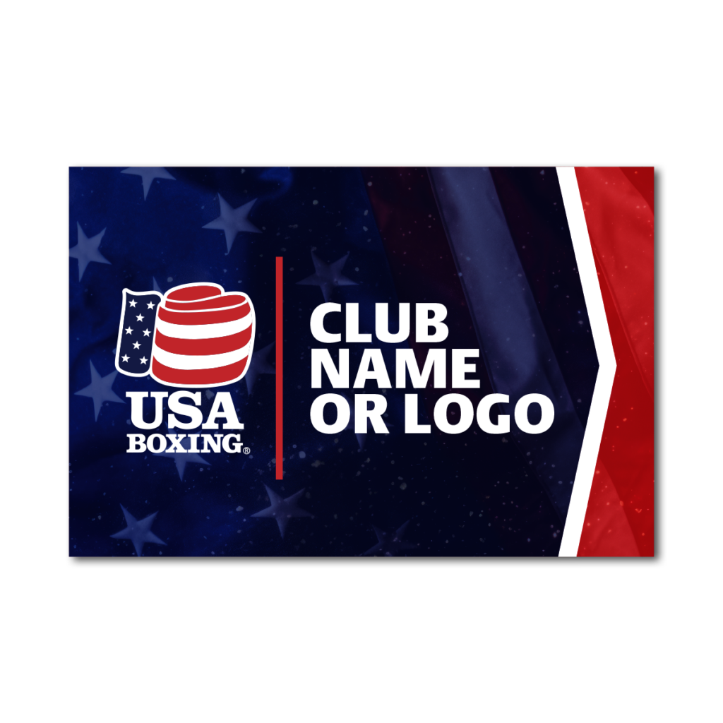USA Boxing Split Logo Banner | SignsRxUSA