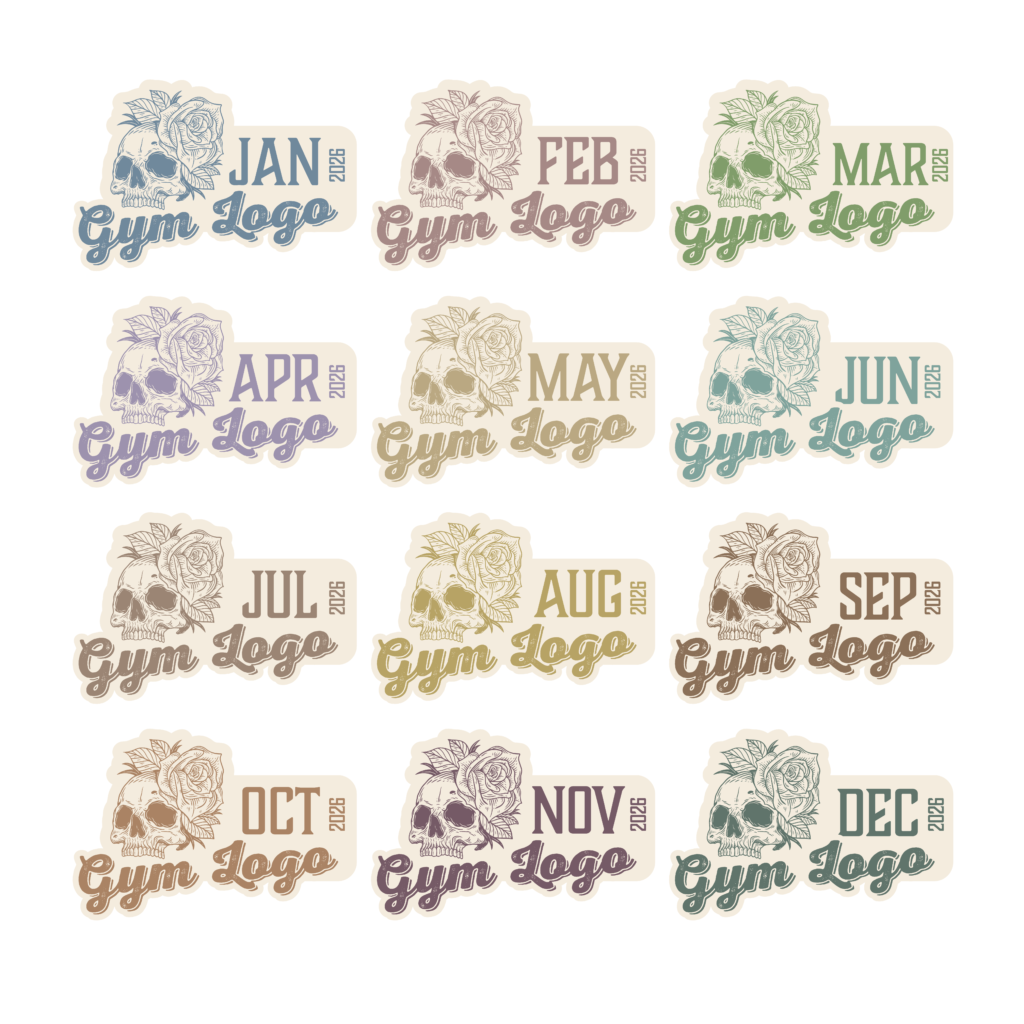 Committed Club Stickers: Vintage Grind Series - Signsrxusa